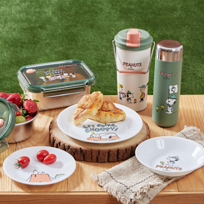 【美國康寧】(買一送一)Snapware SNOOPY 露營趣/復刻黑白系列鋅動輕瓷不鏽鋼保冰保溫杯800ml+提把隨行玻璃杯710ml | 保冰/保溫杯(瓶) | Yahoo購物中心