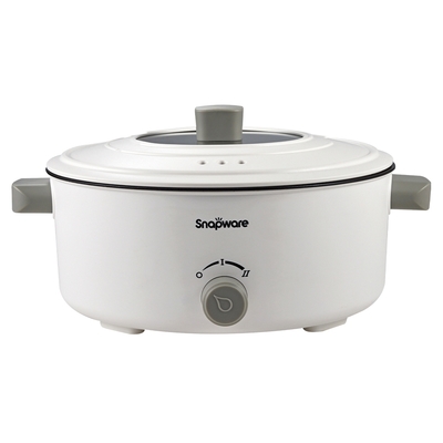 【美國康寧】Snapware SEKA 簡約美型多功能不沾電火鍋3.2L | 電火鍋 | Yahoo購物中心