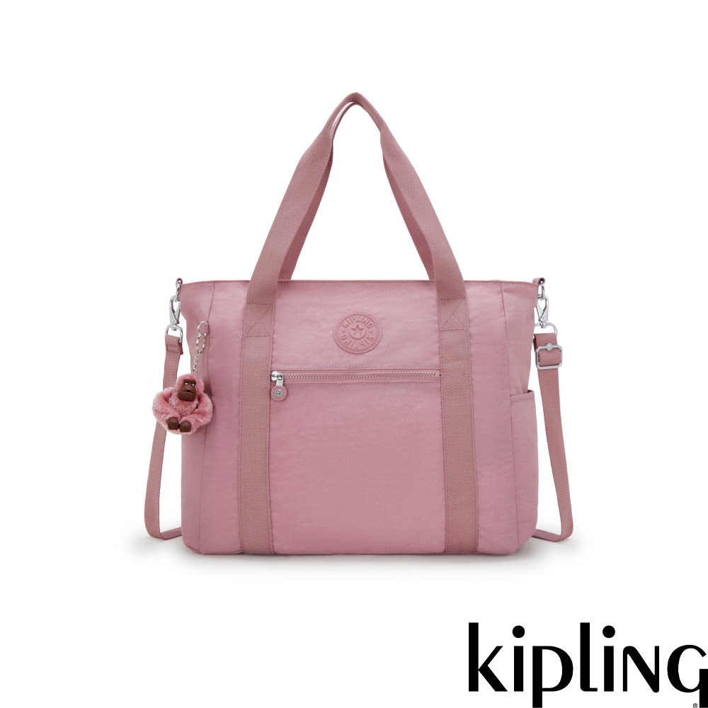 Kipling 溫柔荷花粉拉桿旅行袋-JAYLA | 斜/肩背包 | Yahoo購物中心