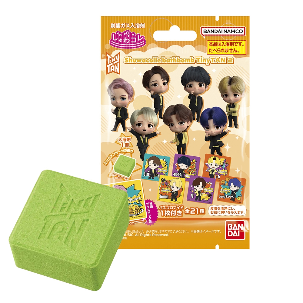 日本BANDAI-BTS 防彈少年團TinyTAN入浴劑(附塑膠卡片)Ⅱ(限量)-1入(水果香味/洗澡玩具/交換禮物) | 沐浴乳/泡泡露 | Yahoo購物中心