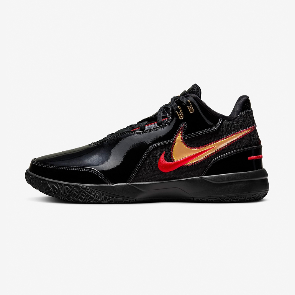 Nike ZM Lebron NXXT Gen AMPD EP 男 黑金 漆皮 運動 實戰 籃球鞋 FJ1567-001 | 籃球鞋 ...