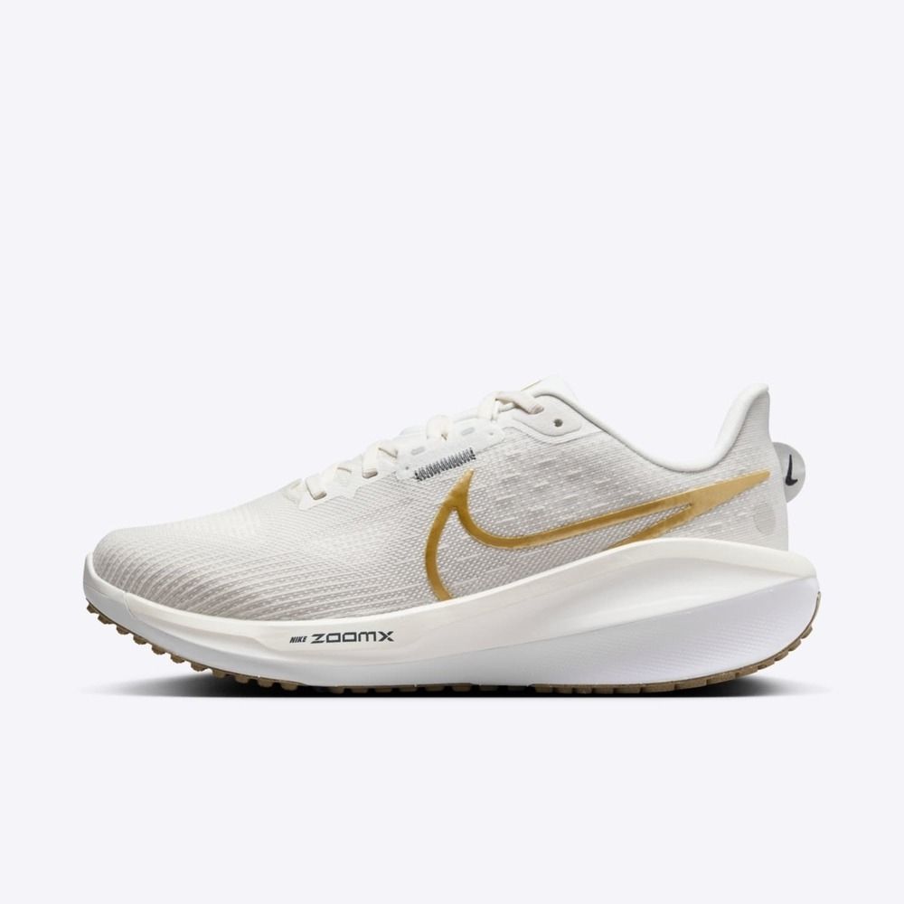 Nike W Vomero 17 [FB8502-006] 女 慢跑鞋 運動 路跑 訓練 緩震 耐磨 透氣 米白 金 | 慢跑鞋 ...