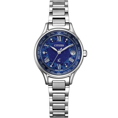 CITIZEN 星辰 DEAR Collection 冬日琉光 限量 鈦 光動能電波情侶手錶 對錶 新年開運 送禮推薦 BY1000-51L ...