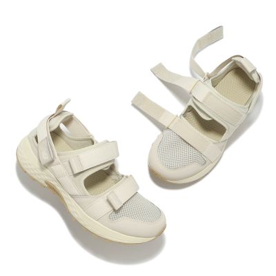 New Balance NB 涼鞋 Fresh Foam UA710 男鞋 女鞋 奶茶色 魔鬼氈 情侶鞋 NB UA710AG1-D ...