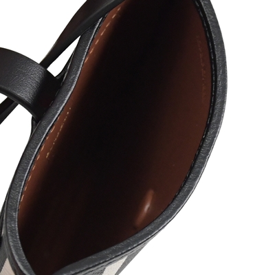 BURBERRY 巴寶莉 Anne 燙印品牌LOGO斜背釦式手機包(黑邊) | 歐系精品包/配件 | Yahoo購物中心