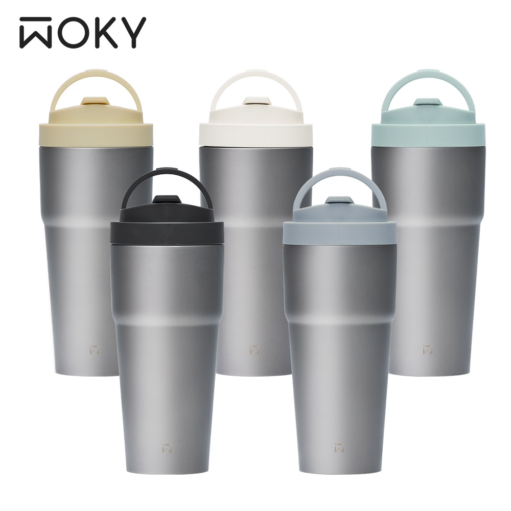 【WOKY 沃廚】Ti 純鈦渾圓杯770ml-AllDay隨行款 (抗熱款) | 保冰/保溫杯(瓶) | Yahoo購物中心
