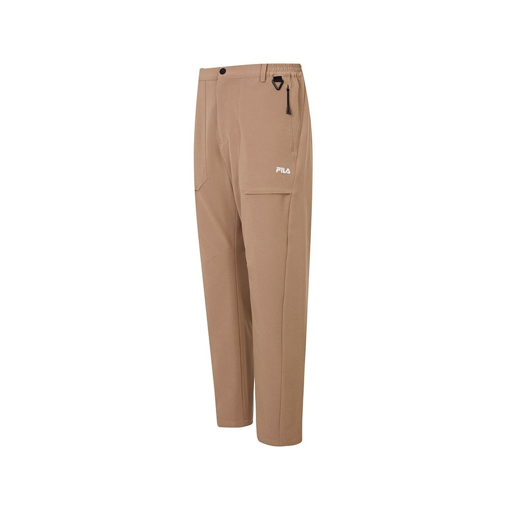 FILA官方直營 男平織長褲-卡其 1PNZ-5106-KK | FILA | Yahoo購物中心