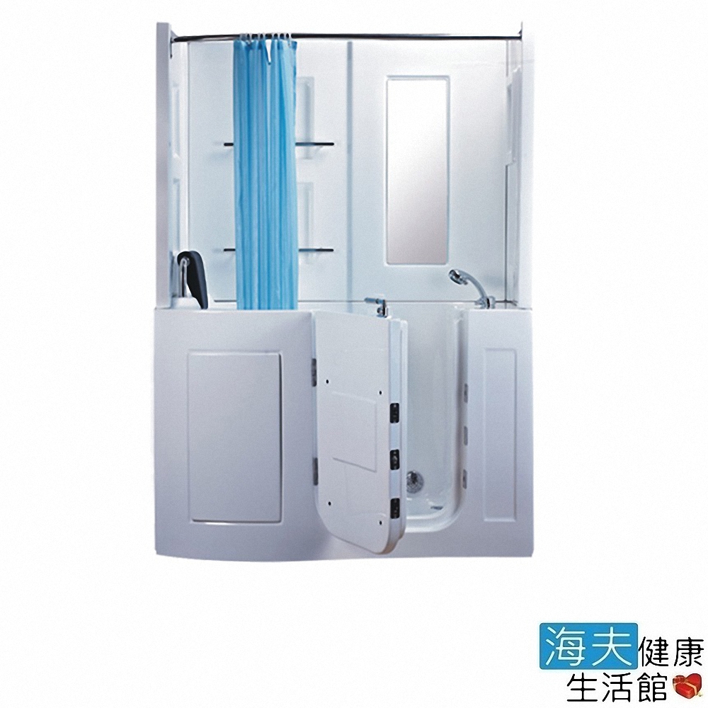 海夫健康生活館 開門式浴缸 106B-R 氣泡按摩款 (152*81*208cm) | 浴缸 | Yahoo購物中心
