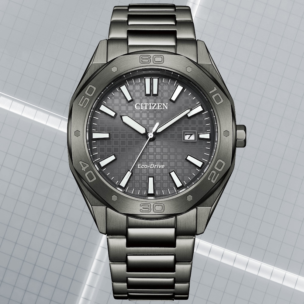 CITIZEN星辰 GENT'S系列 八角錶殼 時尚光動能腕錶 禮物 送禮 推薦 41mm/BM7637-81H | 光動能男錶 ...