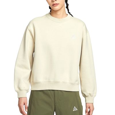 Nike As W Acg Tf Tuff Fleece Crw 女款 奶茶色 刷毛 大學T 長袖 IH0716-229 | NIKE | Yahoo購物中心