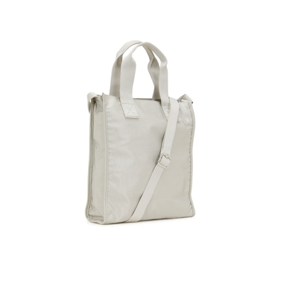 Kipling 低調簡約銀素面手提斜背托特包-INARA M | 斜/肩背包 | Yahoo購物中心