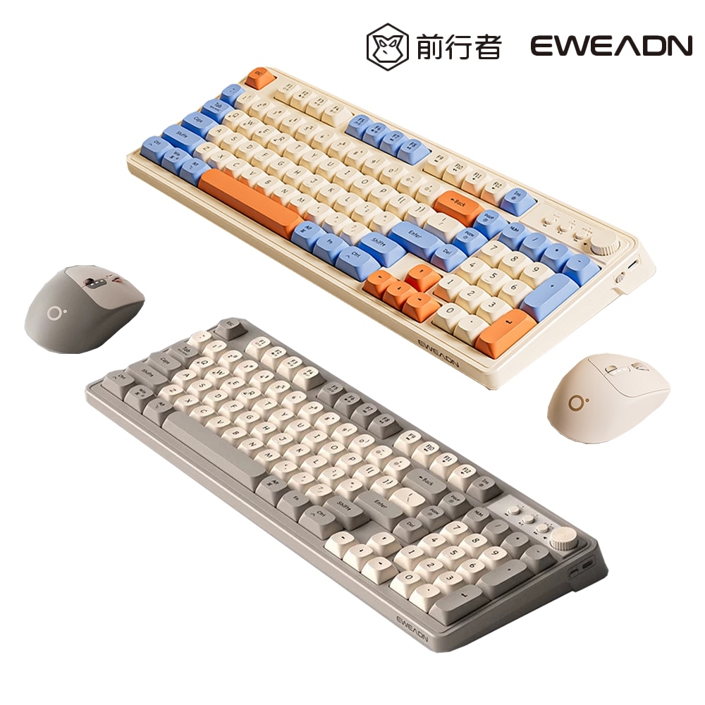 EWEADN 前行者 V1 雙模無線藍牙鍵盤滑鼠組 | 無線鍵盤滑鼠組 | Yahoo購物中心