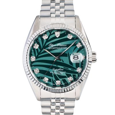 Olym Pianus 奧柏 棕影系列 碧蔭紳士自動機械男錶 89322.22AGS 綠面 | 其他流行品牌錶 | Yahoo購物中心