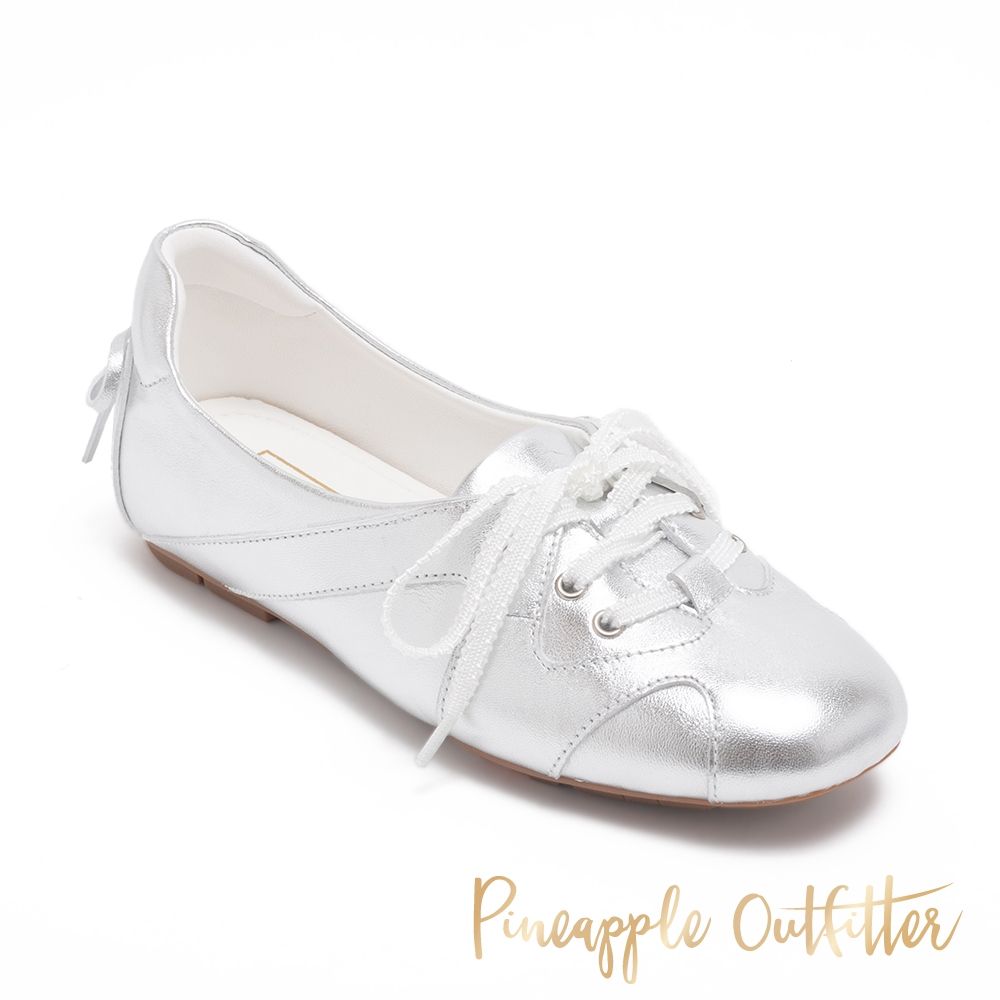 Pineapple Outfitter-CANNON 舒適柔軟羊皮休閒鞋-銀色 | 懶人鞋/便鞋 | Yahoo購物中心