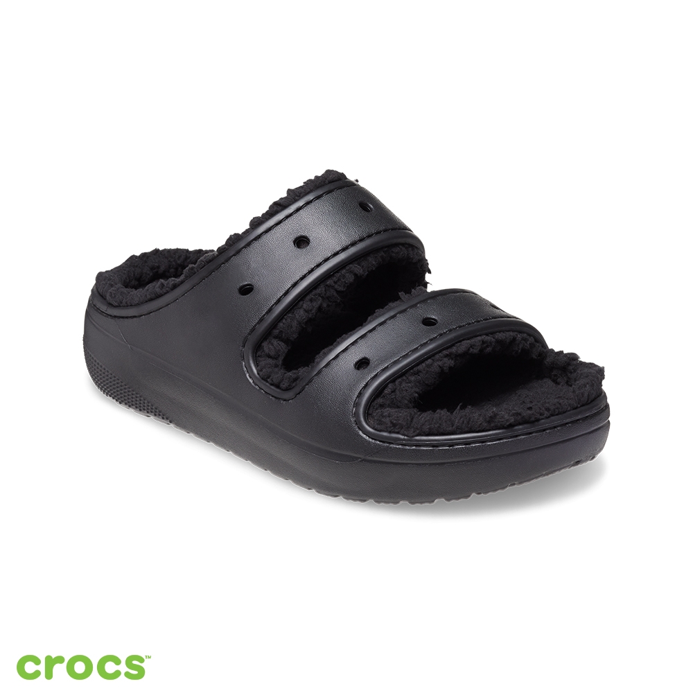 Crocs卡駱馳 (中性鞋) 經典軟絨毛毛涼拖-207446-060 | 洞洞鞋 | Yahoo購物中心