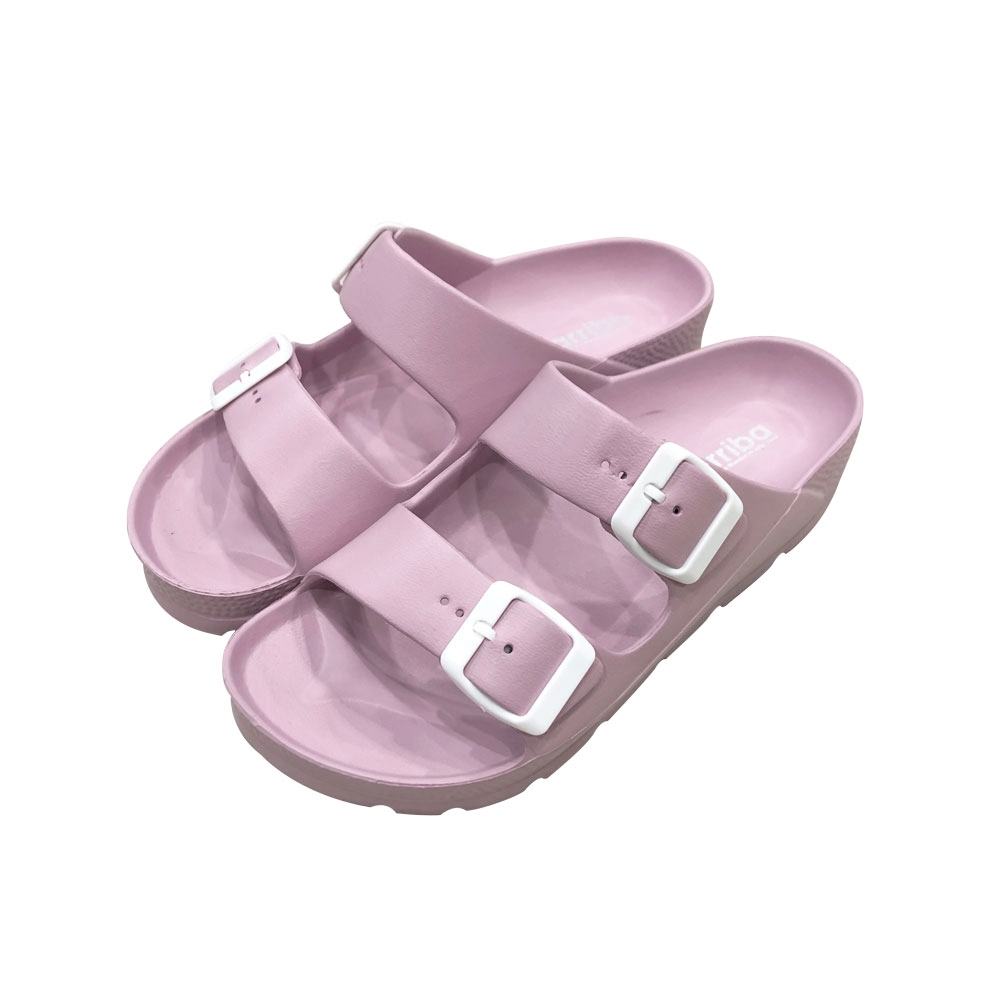 ARRIBA艾樂跑女鞋-雙槓式輕量涼拖鞋-紫/黃/亮綠(61474) | 夾腳 | Yahoo購物中心