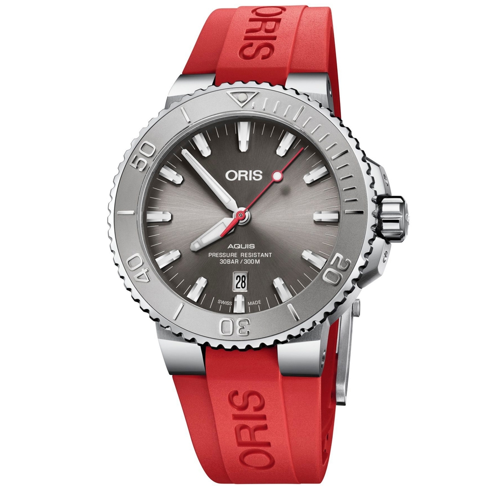 ORIS豪利時 Aquis Relief 潛水機械腕錶 43.5mm/0173377304153-0742466EB | Diving 潛水系列 | Yahoo購物中心