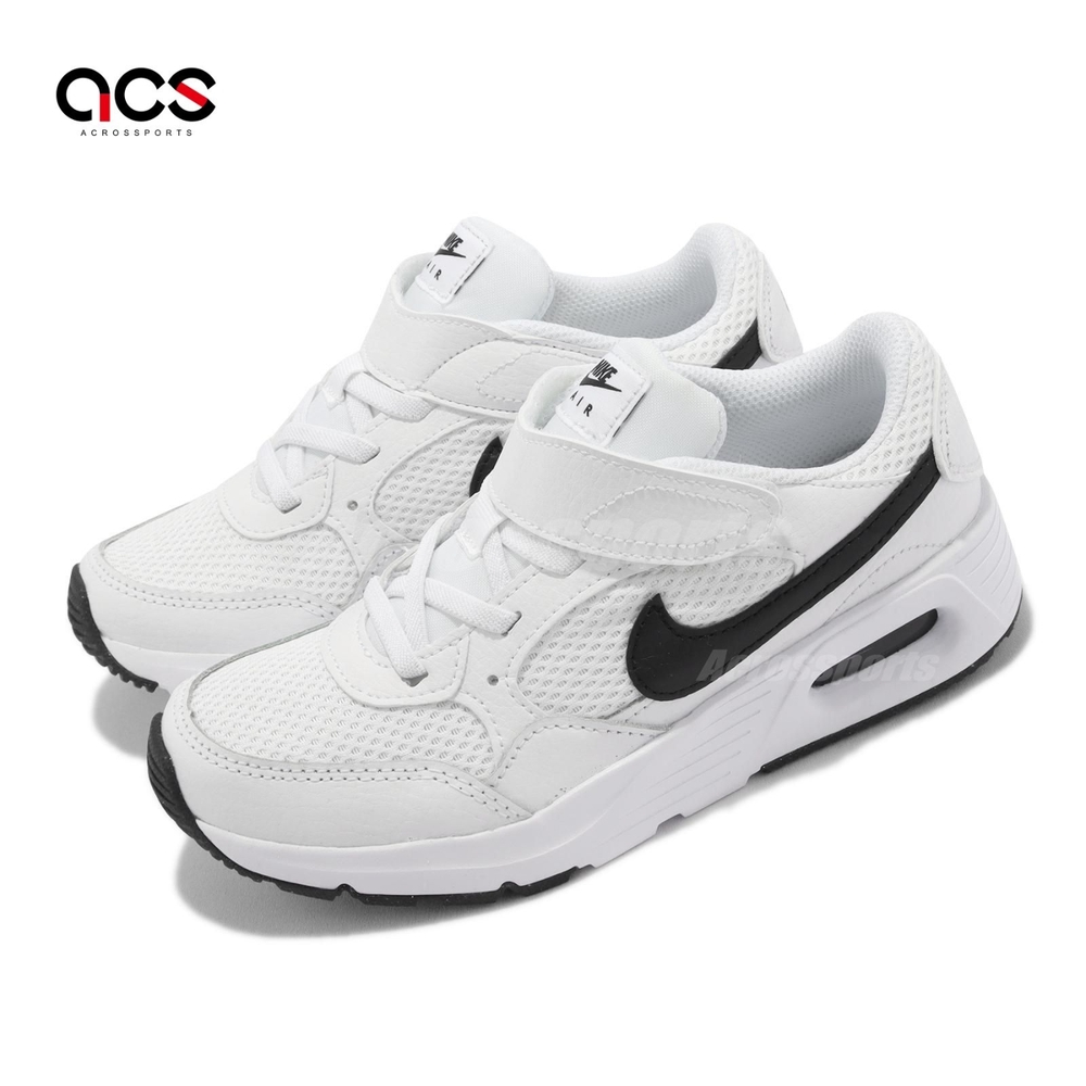 Nike 休閒鞋 Air Max SC PSV 中童 童鞋 白 經典 皮革 魔鬼氈 氣墊 CZ5356-102 | 童鞋 | Yahoo購物中心