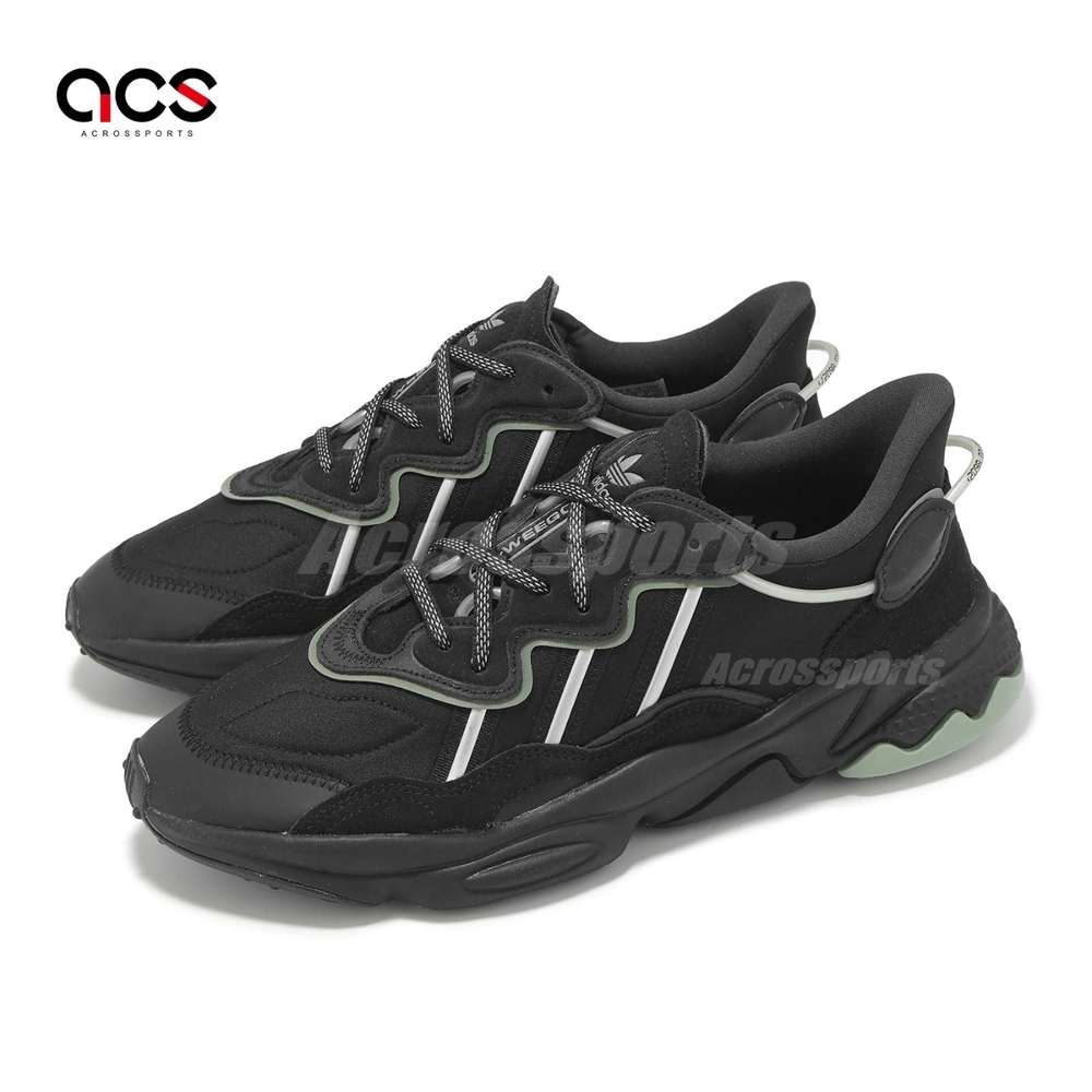 adidas 休閒鞋 Ozweego 男鞋 黑 白 緩衝 拼接 復古 愛迪達 HP6336 | 休閒鞋 | Yahoo購物中心