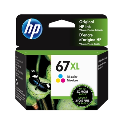 HP 67XL(3YM57AA 黑+3YM58AA 彩) 原廠高容量墨水匣(優惠組) 適用6420/2332/2823/4220/4120 ...