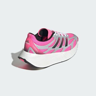 Adidas Adizero Aruku W [JP5568] 女 慢跑鞋 彈力 支撐 厚底 緩震 粉紅 銀 | 慢跑鞋 | Yahoo購物中心