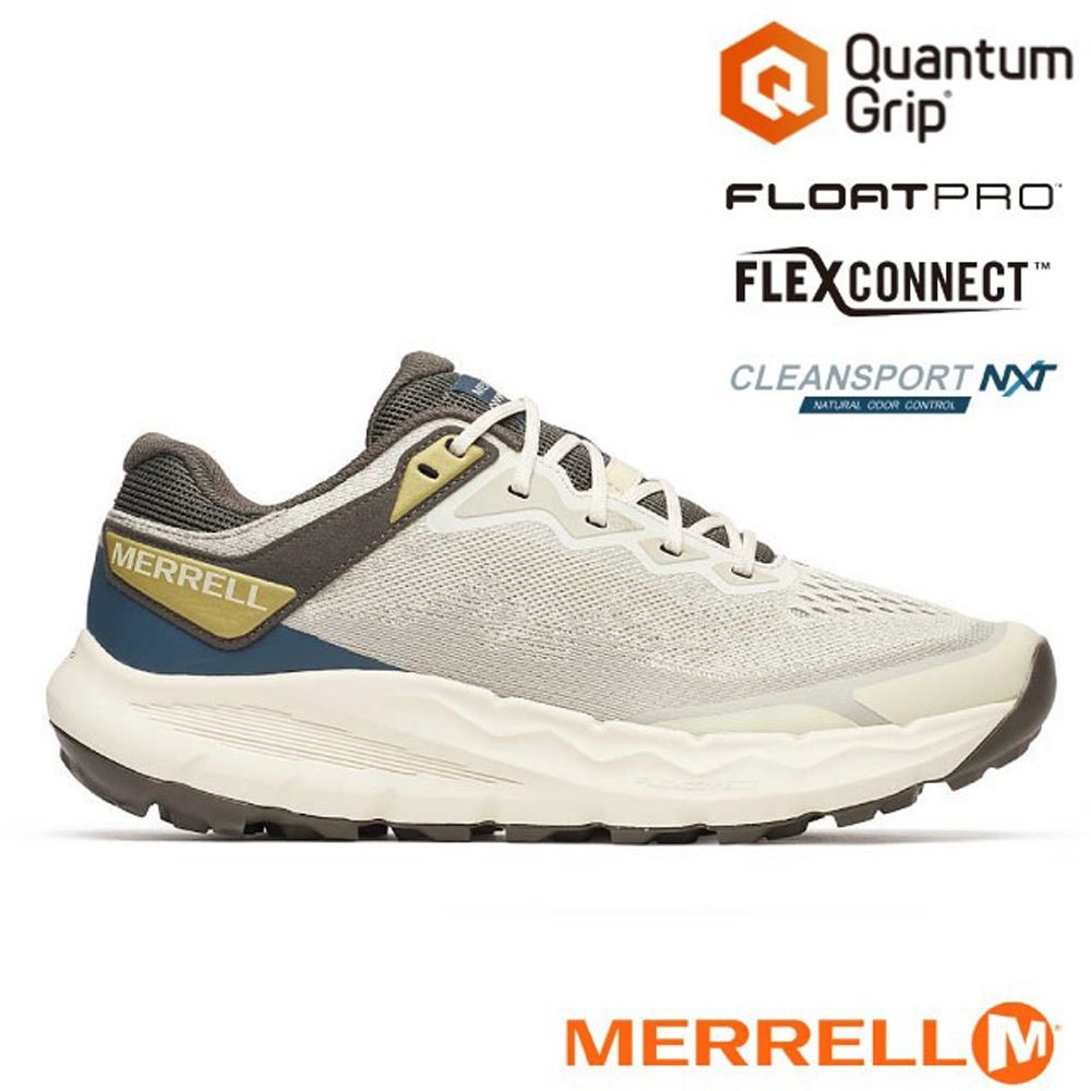 【MERRELL】男 NOVA 4 輕量戶外越野健行鞋.機能登山健行鞋/Quantum Grip橡膠大底/ML068589 淺米灰 | 登山鞋 ...