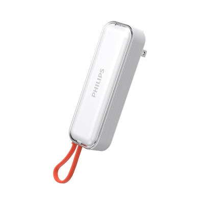 PHILIPS 飛利浦22.5W AC自帶Type-C線行動電源_具Wh標示 DLP5201C | 支援筆電/Switch | Yahoo購物中心