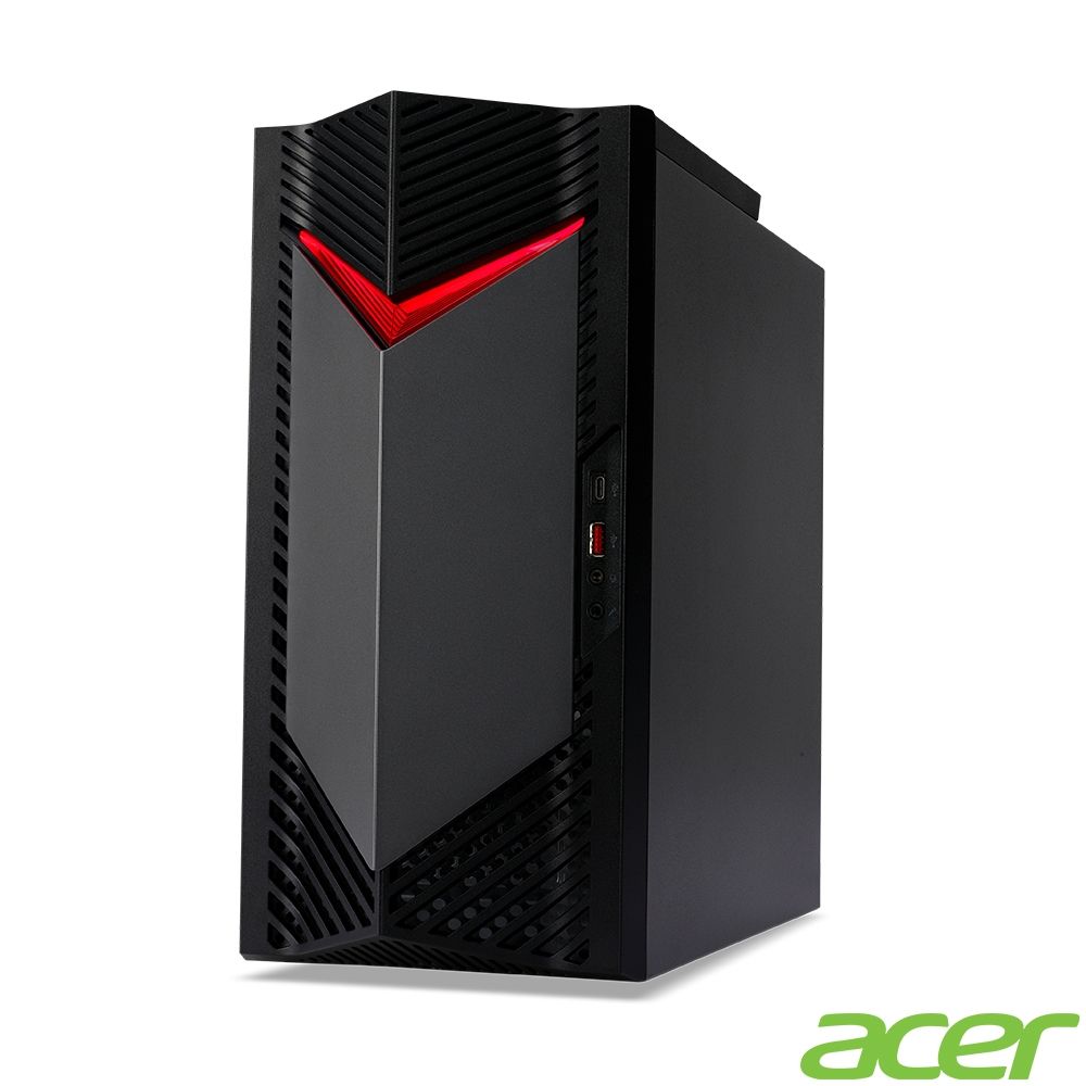 Acer 宏碁 Nitro N50-656 十四代10核獨顯桌上型電腦(i5-13400F/16GB/ 512GB/RTX 3050 ...