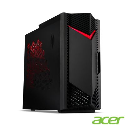 Acer 宏碁 Nitro N50-656 十四代10核獨顯桌上型電腦(i5-13400F/16GB/ 512GB/RTX 3050 ...