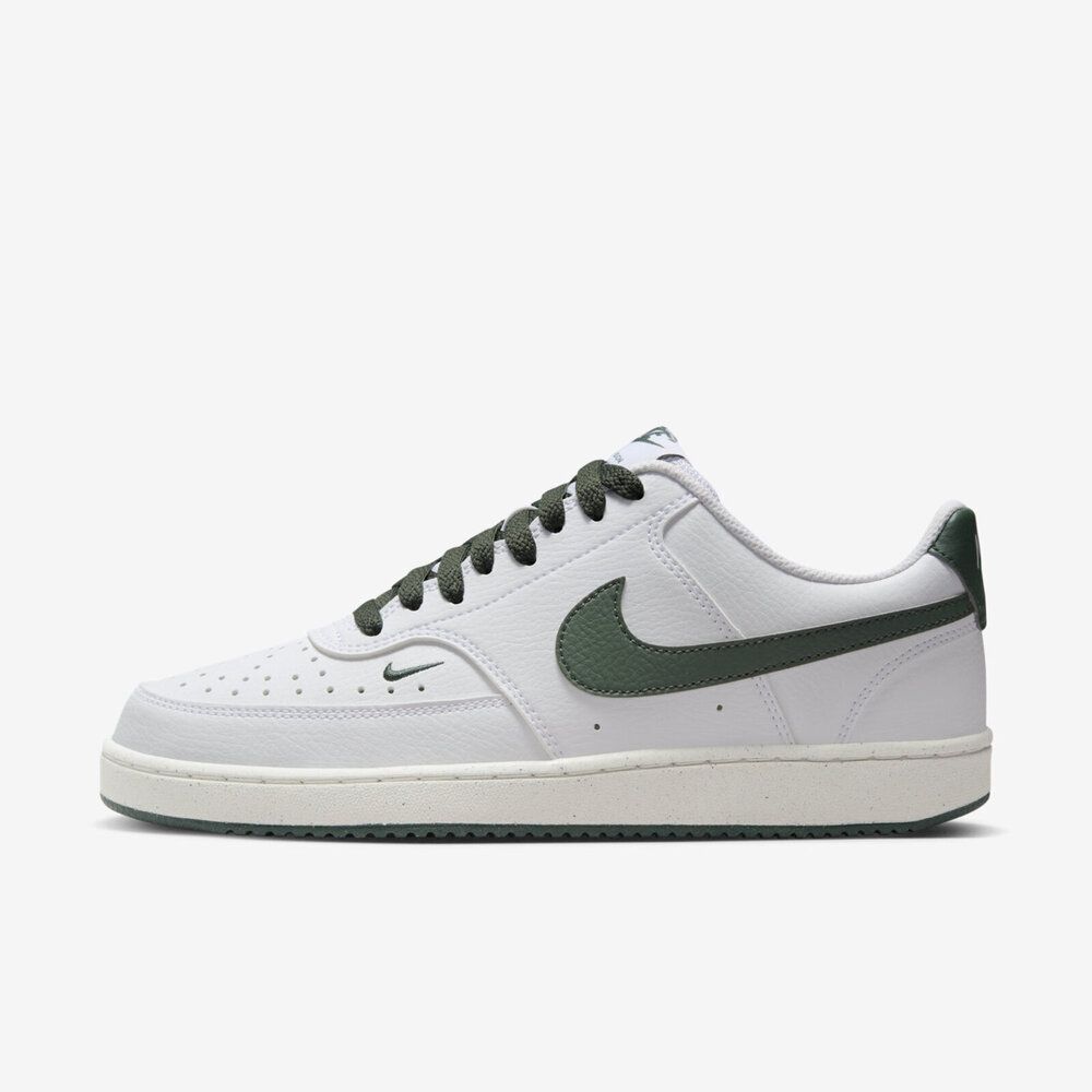 Nike 耐吉 W Court Vision Lo NN [FV9952-101] 女 運動休閒鞋 舒適 白綠 | 休閒鞋 | Yahoo購物中心
