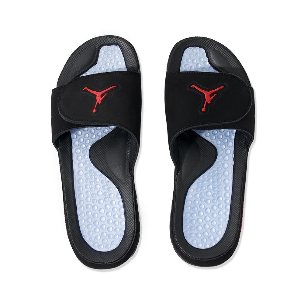 Nike Jordan Hydro V Retro 男鞋 黑紅色 休閒 魔鬼氈 運動 休閒 拖鞋 555501-061 | 涼拖鞋 ...