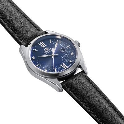 ORIENT 東方錶 DATE 系列 太陽能經典腕錶 皮帶款 藍色 RA-WG0605L - 32.1 mm | 石英錶 | Yahoo購物中心