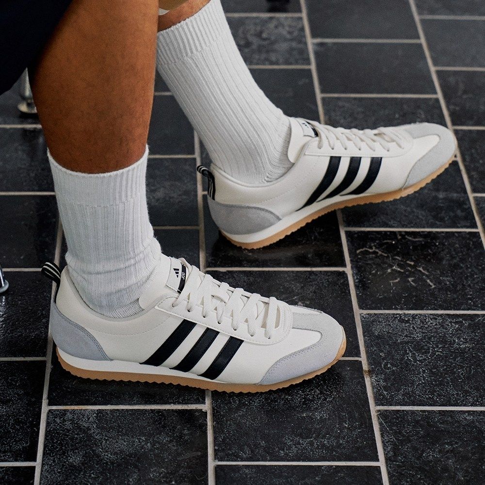 【adidas 愛迪達】 VS JOG 2.0 運動休閒鞋 德訓鞋 滑板 復古 男鞋/女鞋 JS1031 | 休閒鞋 | Yahoo購物中心